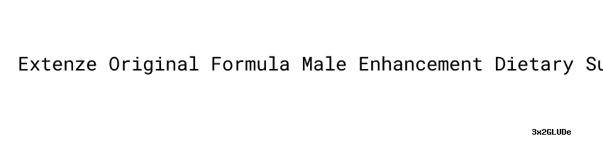 Extenze Original Formula Male Enhancement Dietary Supplement Liquid 2 ...