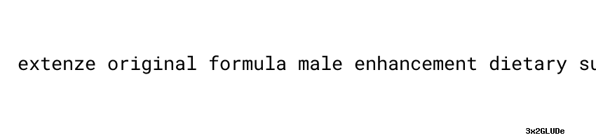 Extenze Original Formula Male Enhancement Dietary Supplement Liquid 2 ...