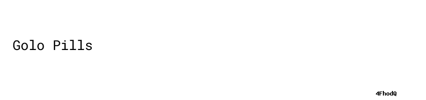 [The Japanese Weight Loss Pill] Golo Pills - Green Energy Oilfield Services