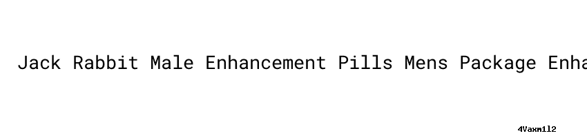 Jack Rabbit Male Enhancement Pills Mens Package Enhancer - Aula Ambiental