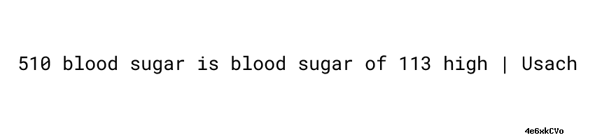 510 Blood Sugar - Hormones That Reduce Blood Sugar