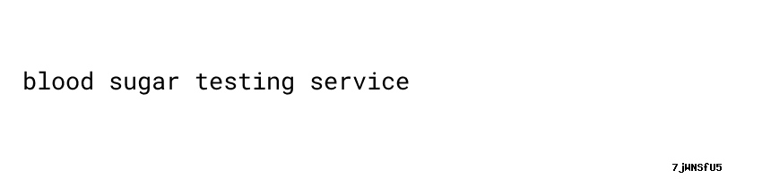 How To Treat Low Blood Sugar Blood Sugar Testing Service - Usach