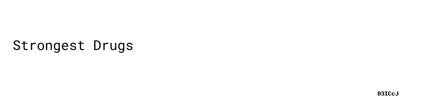 2022 Strongest Drugs - Aula Ambiental