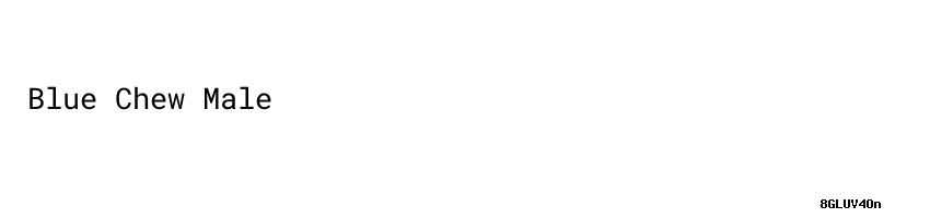 Blue Chew Male - Usach