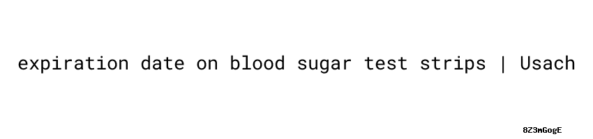 Expiration Date On Blood Sugar Test Strips Low Blood Sugar And Low ...