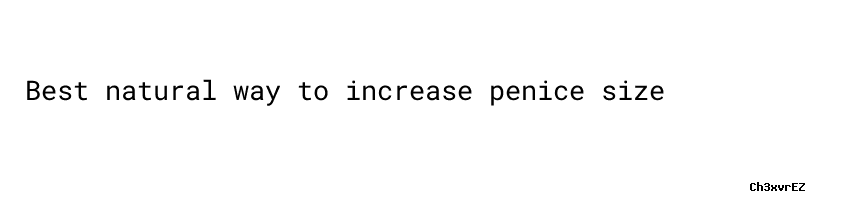 Natural Way To Increase Penice Size ：sizegain Plus Results - Usach