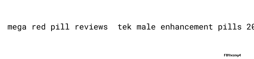 Top Mega Red Pill Reviews - Usach