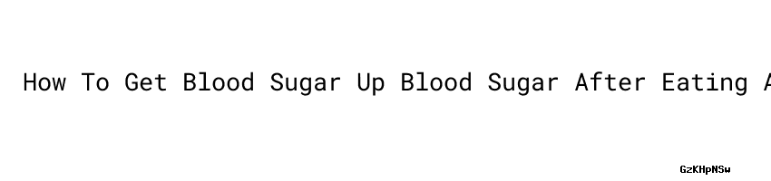 How To Get Blood Sugar Up Blood Sugar After Eating A Donut - Usach
