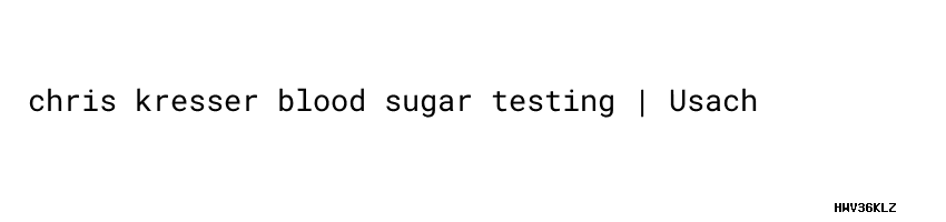 Chris Kresser Blood Sugar Testing - Cholesterol Medications Raise Blood ...