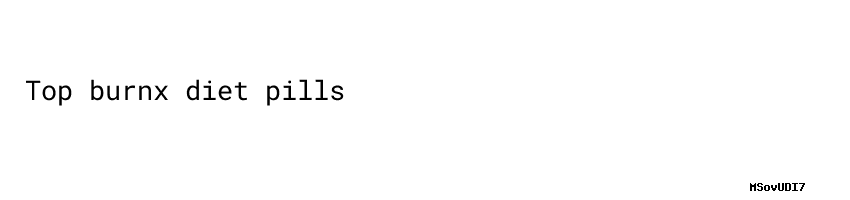 Burnx Diet Pills | Usach