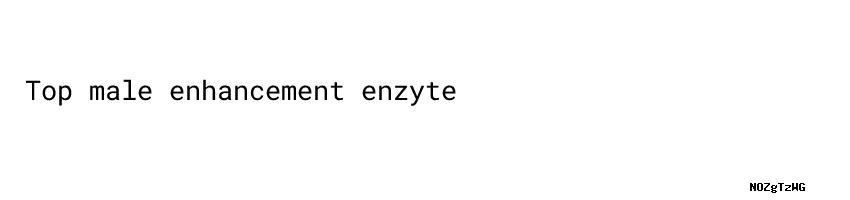 Male Enhancement Enzyte - Usach