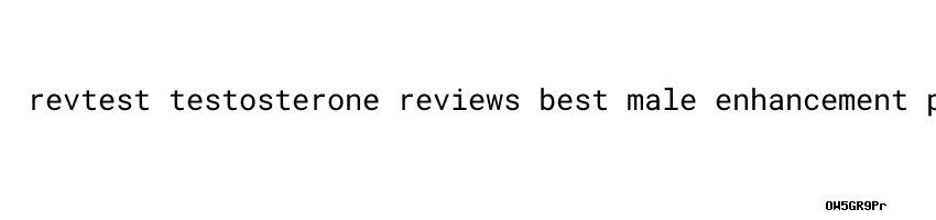 Revtest Testosterone Reviews ：enzyte Male Enhancement Review - Usach