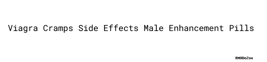 Viagra Cramps Side Effects Male Enhancement Pills - Usach