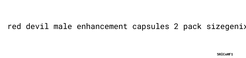 Business Pill Male Enhancement Red Devil Male Enhancement Capsules 2 ...