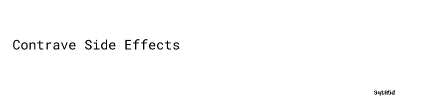 Popular Contrave Side Effects - Green Energy Oilfield Services