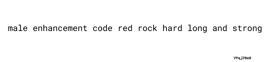 Male Enhancement Code Red | Usach