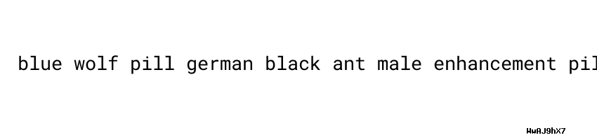 Best Blue Wolf Pill - Usach