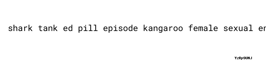 Shark Tank Ed Pill Episode - Usach