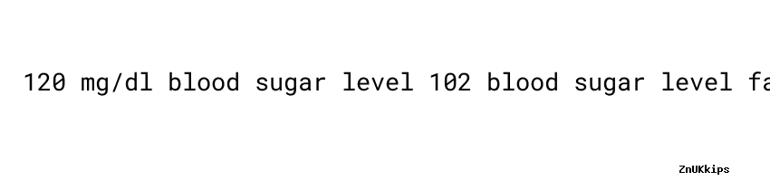 102 Blood Sugar Level Fasting | IIIT-Allahabad