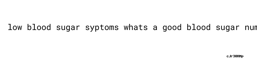 Whats A Good Blood Sugar Number - Hypoglycemia - Fathom