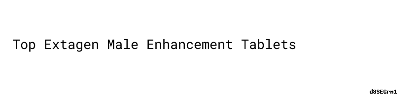 Top Extagen Male Enhancement Tablets - Usach