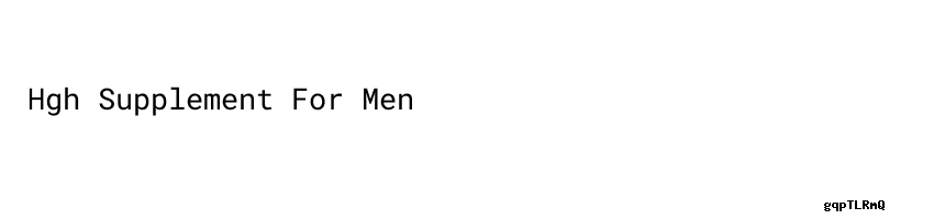 Hgh Supplement For Men Faculty Of Computer Engineering