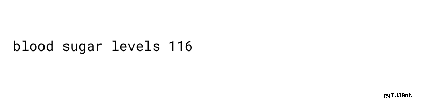 Blood Sugar Levels 116 Mirtazapine And Blood Sugar | Usach