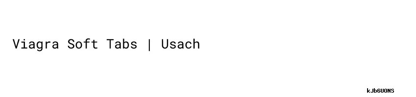 Viagra Soft Tabs | Usach