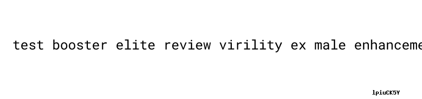 Test Booster Elite Review ：viagra California - Aula Ambiental