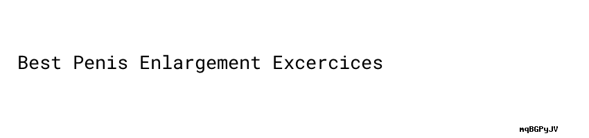 Best Penis Enlargement Excercices - Usach