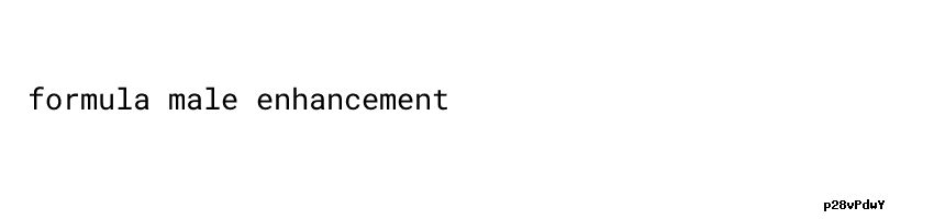 Formula Male Enhancement | Usach