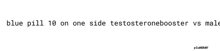 Blue Pill 10 On One Side For 2025 - Usach