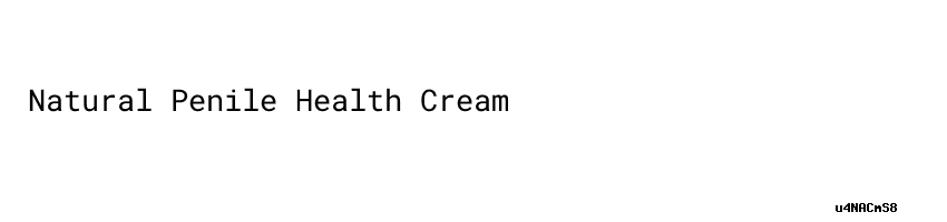 Natural Penile Health Cream - Usach