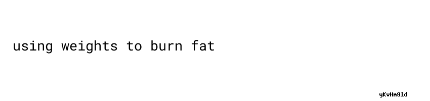 Using Weights To Burn Fat | Pandit Deendayal Upadhyaya Central Library